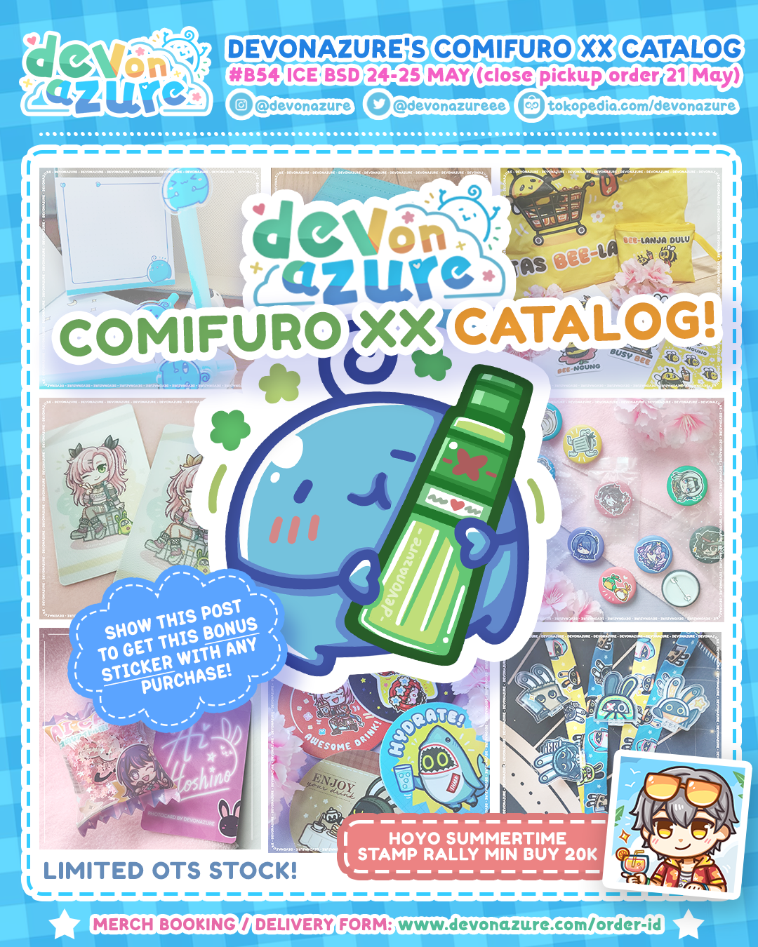 Devonazure - Comifuro XX Prep Updates!